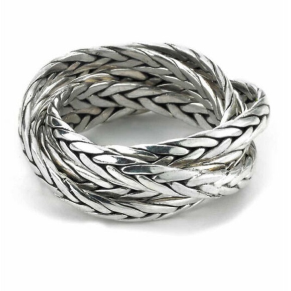 Samuel B. | Jewelry | Samuel B Jewelry Nwt Sterling Silver Braided Ring | Poshmark